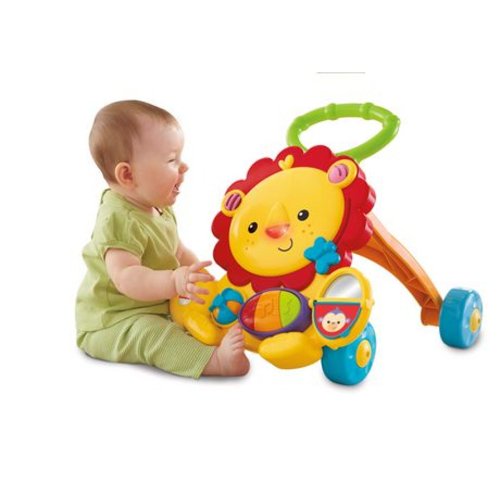 Fisher Price Musical Lion Push Walker - KIDDY.ID SURABAYA