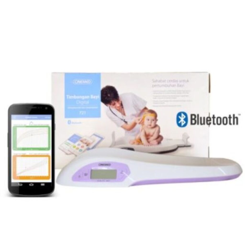 Onemed Digital Baby Scale Timbangan Bayi - Bluetooth Version (HITAM ...